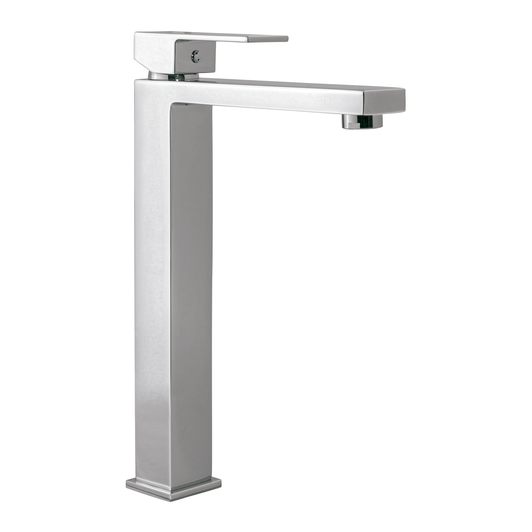 MONOMANDO ALTO PARA LAVABO NEGRO MATE – Pórtico